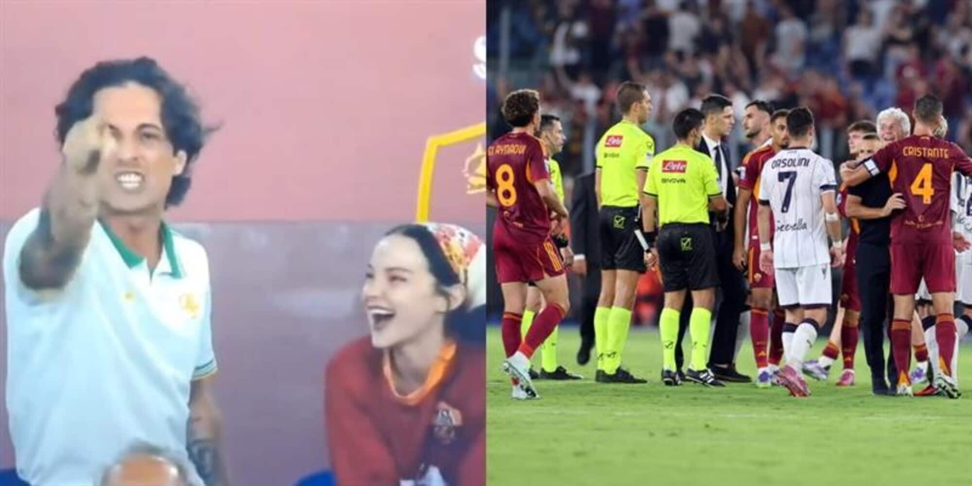 Gasperini debutta con vittoria alla Roma: Damiano David in tribuna e ...